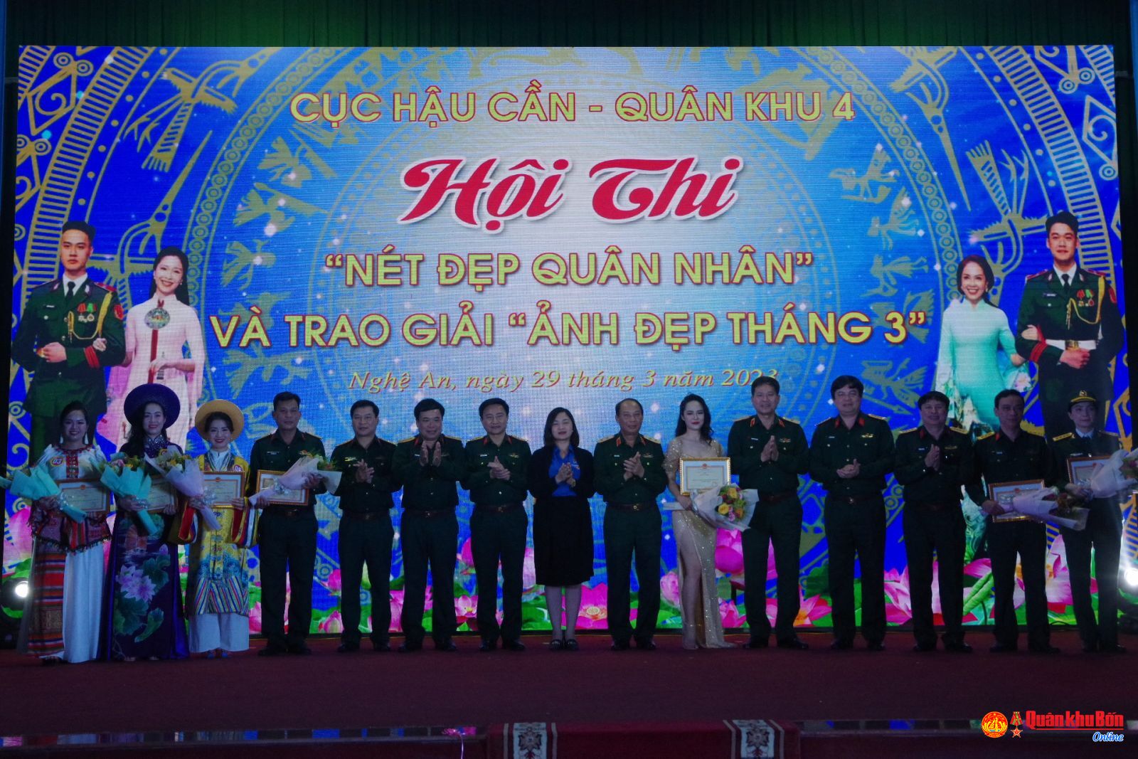 Cục Hậu cần Quân khu: Hội thi nét đẹp quân nhân và trao giải cuộc thi ảnh đẹp